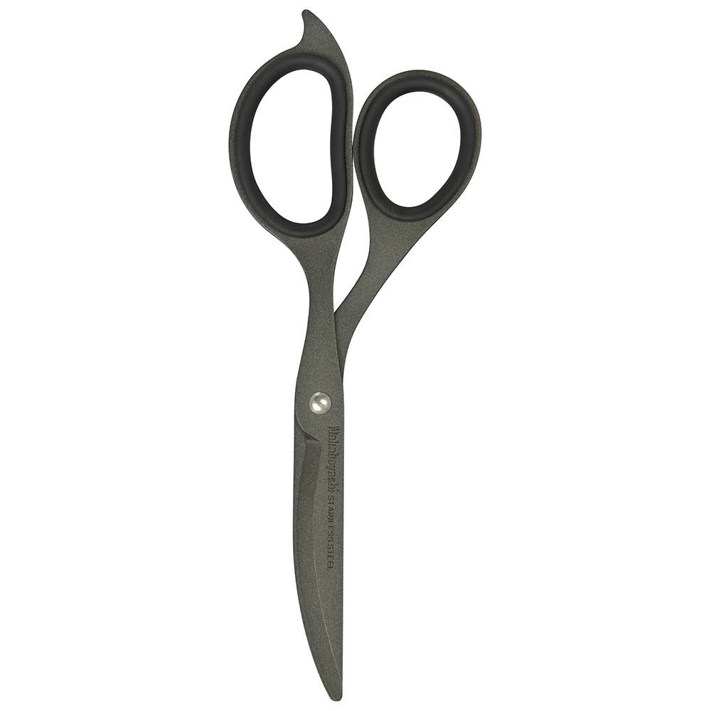 Hikigiri Slim Scissors for Delicate Cutting Dark Gray | Dallas Art ...