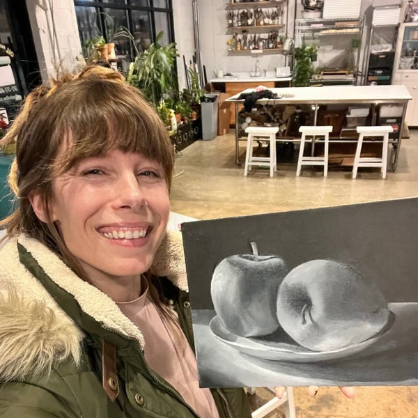 Beginner Oil Painting Class Adult with Barbara Hack | Weekly Art Class ...